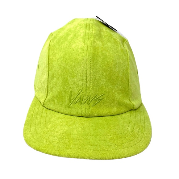 Vans | Accessories | Vans Velvet Unstructured Jockey Hat Mens Lime ...